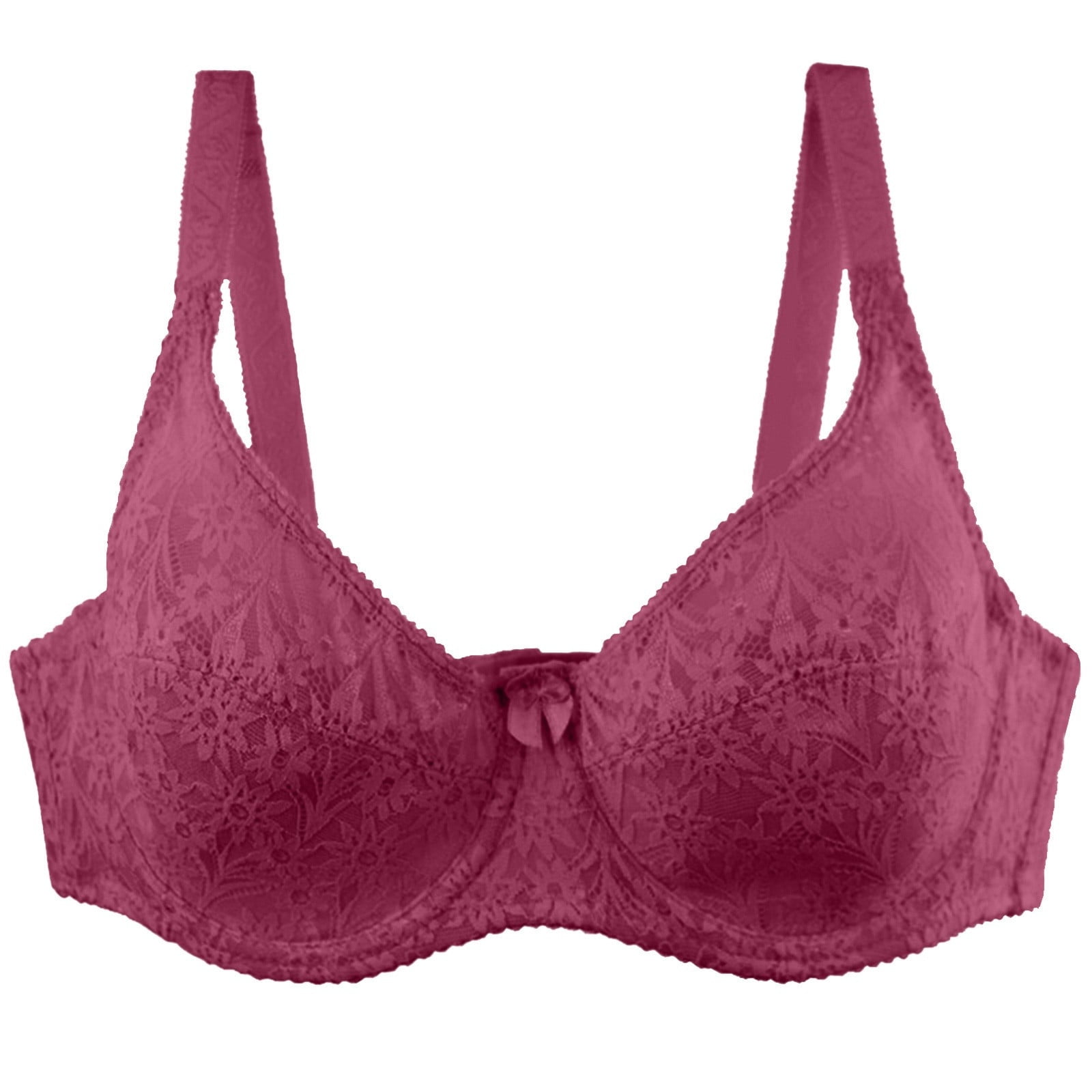 Cute Bras No Underwire Women's Lace Balconette Sheer Lace Push up Plus ...