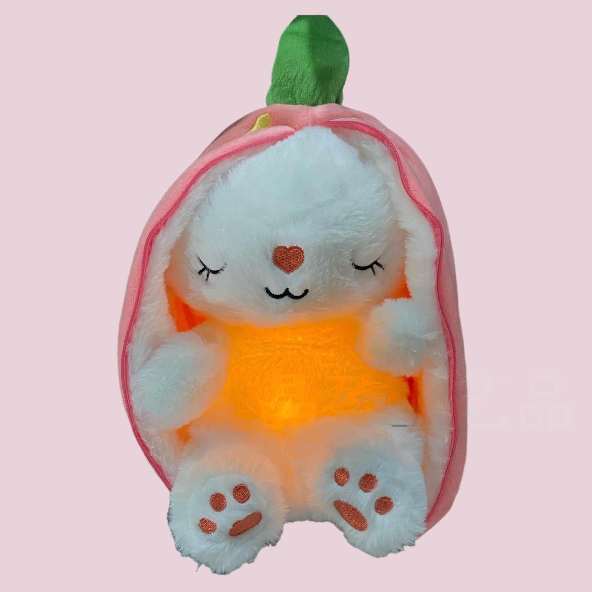 “Cute Breathing Plush Toy, Soothing Musical Stuffed Animal Doll for ...
