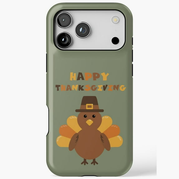 Cute Brown Yellow Orange Thanksgiving Turkey Case Compatible with ...