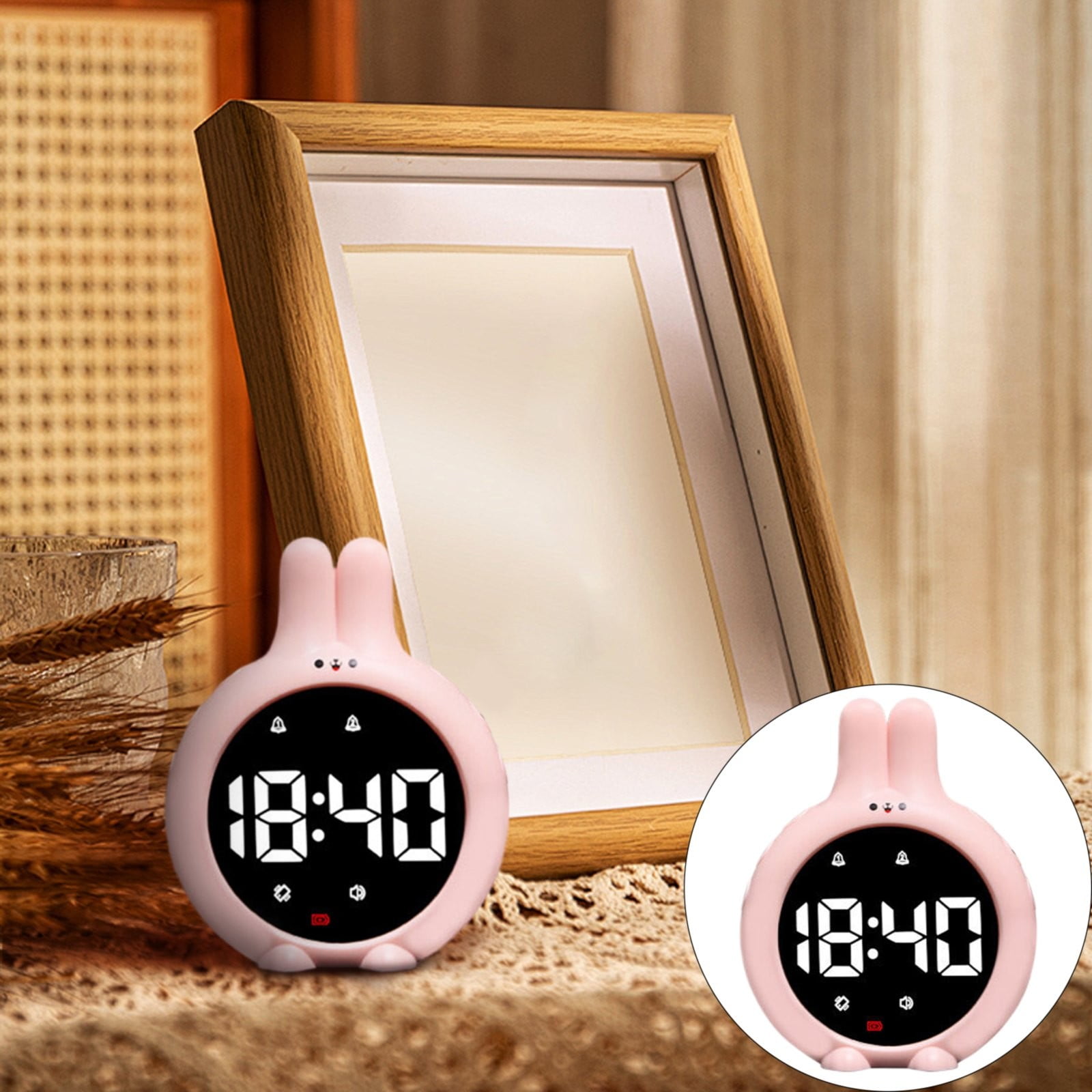 Cute Bunny Countdown Timer for Kids Improved Time Management Skills Lcd ...