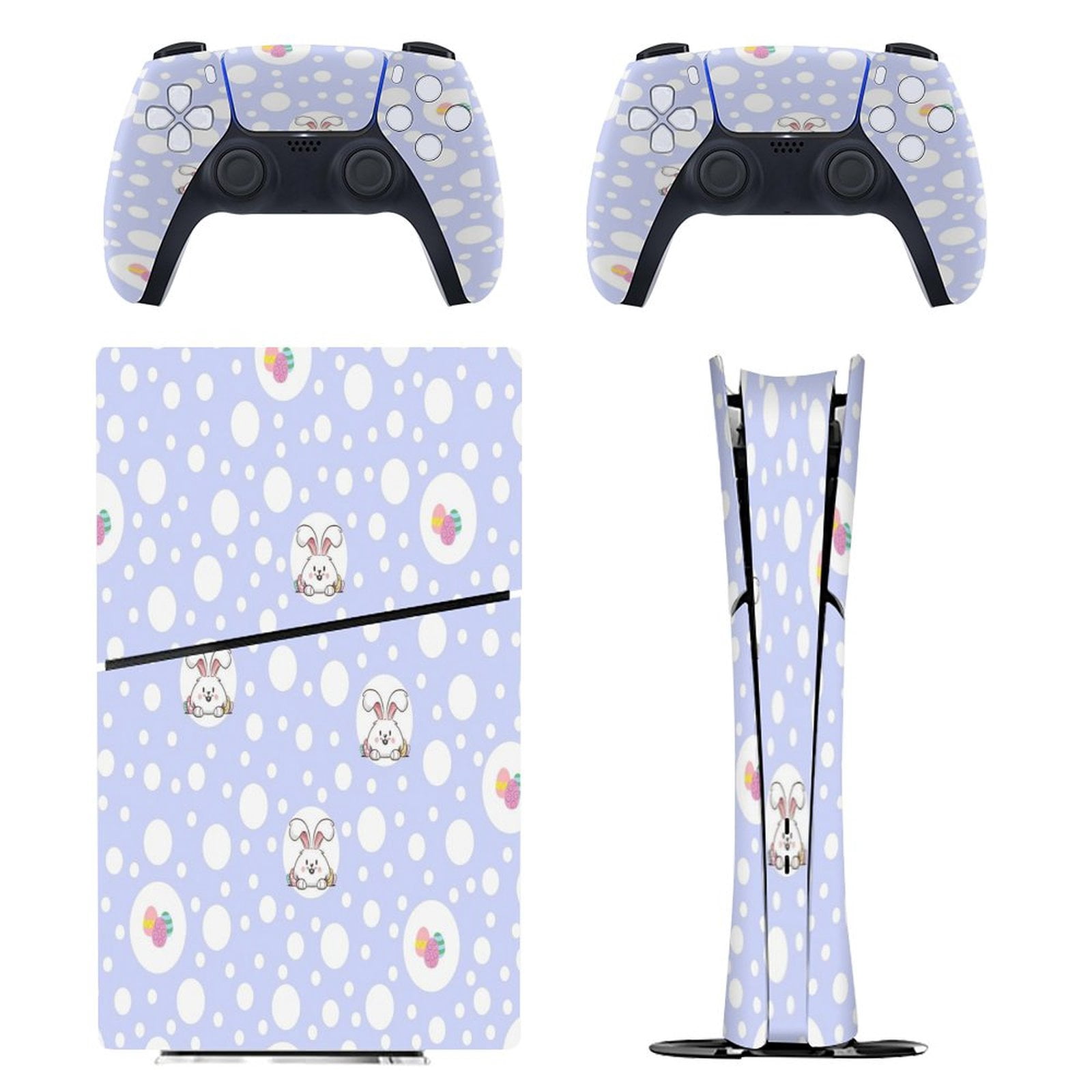 Cute, Bunny, Easter, PS5/PS5 Slim Digital Disc Skin Sticker For Console ...