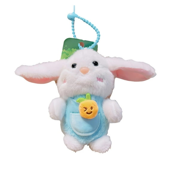 Cute Bunny Plush Keychain for Backpack, 4.7" Inch Mini Rabbit Keychain ...