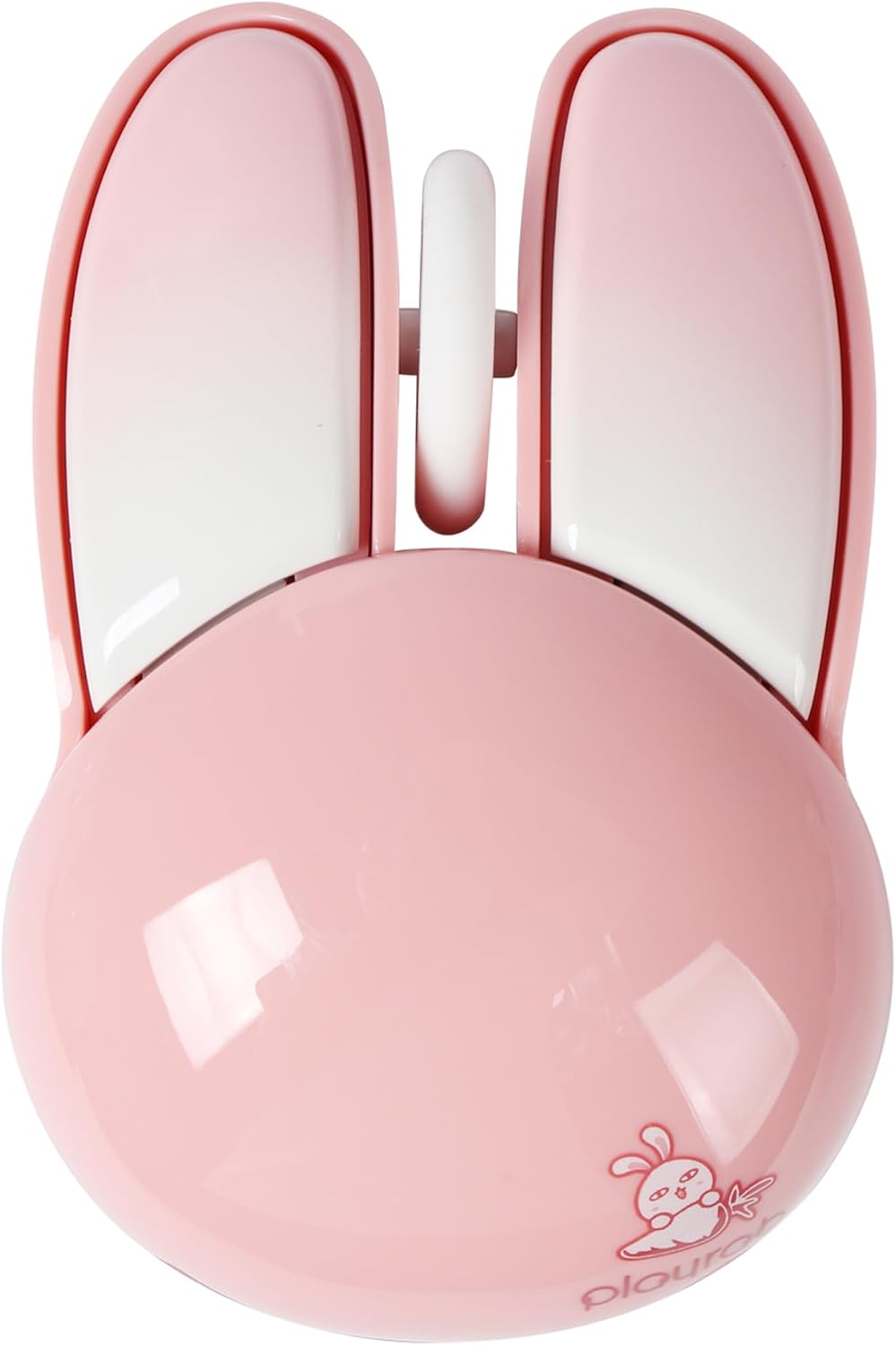 Cute Bunny Wireless Mouse, Pink, Unisex, Portable, Silent, 2.4GHz, USB ...