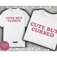 Cute But Cursed Shirt, Funny Aesthetic Graphic Tee, Y2K Humor Top ...