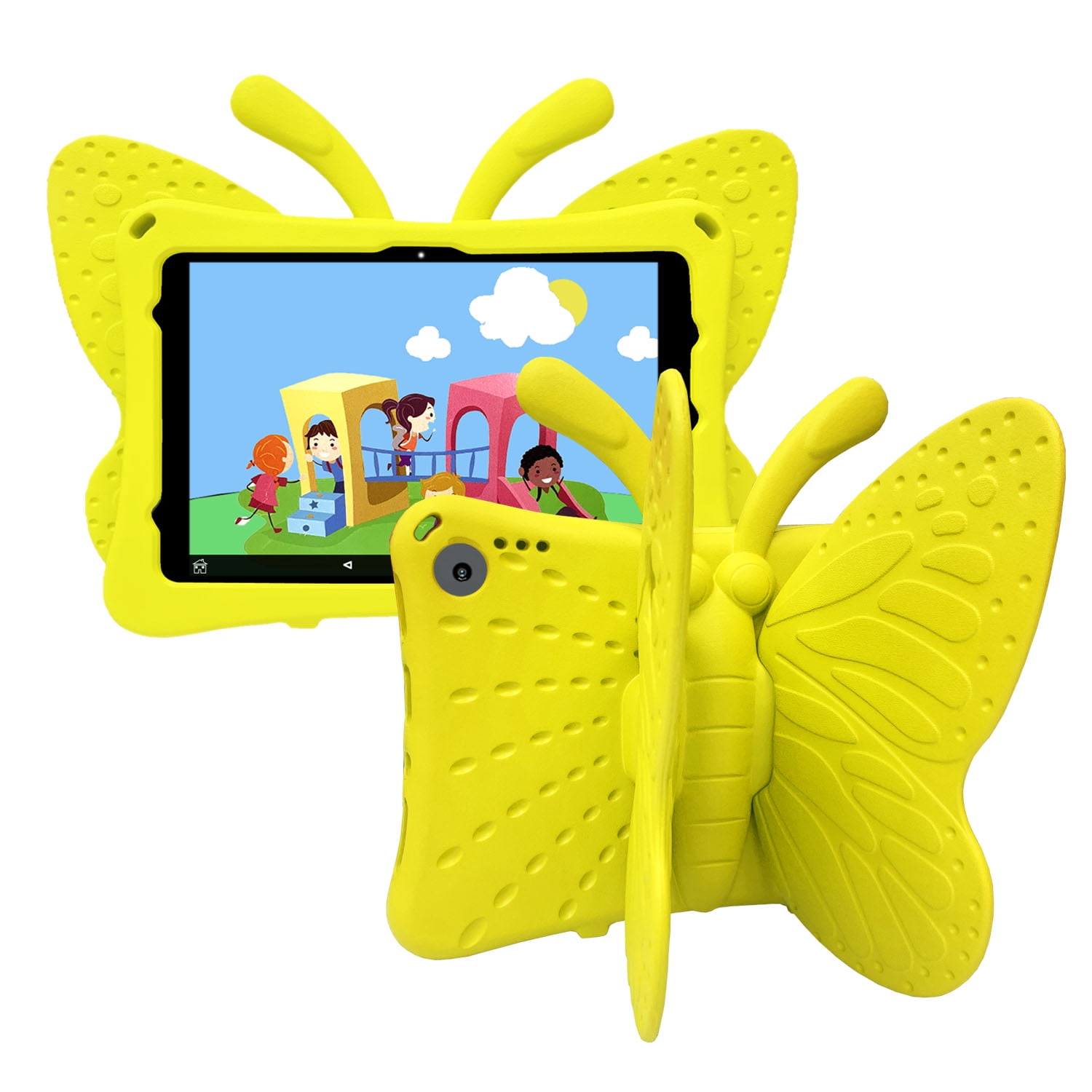 Cute Butterfly Kids Case for Amazon Kindle Fire HD10 & Fire HD 10 Plus ...
