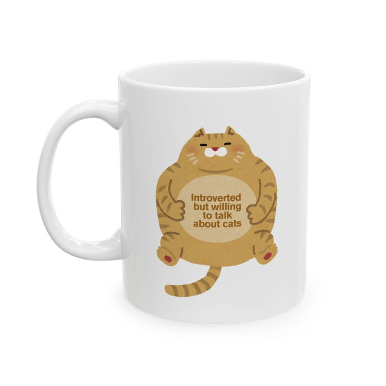 Cute C1Aeramic Mug, C1At Lover Gift, Coffee Mug, Animal Mug, Tea Cup ...