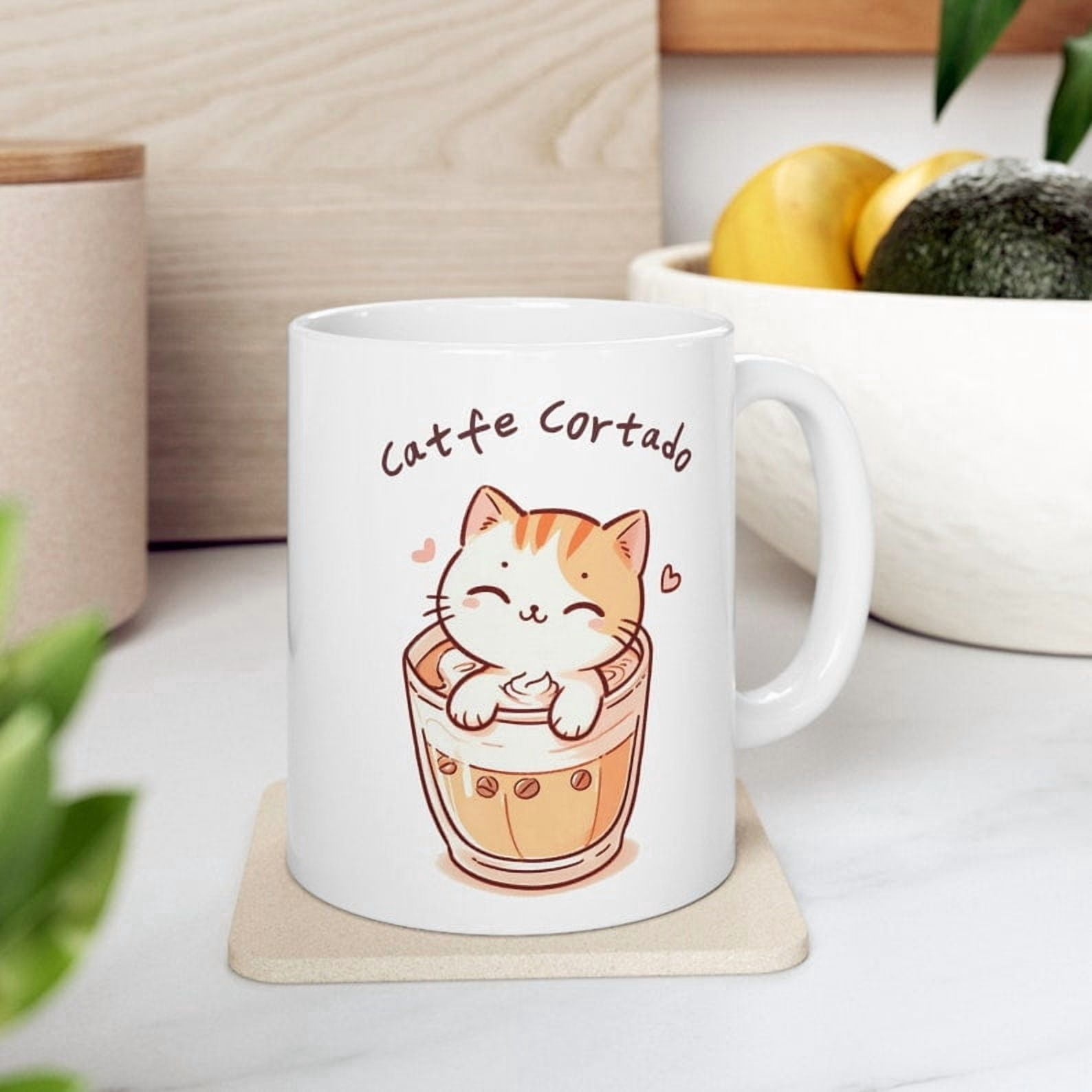 Cute C1Aoffee mug C1Ae Cortado Coffee Mug Ceramic Funny Coffee Mug C1At ...