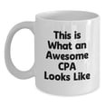 Cute CPA White Coffee Mug, Funny Gifts from Men to Friends, Valentine's ...