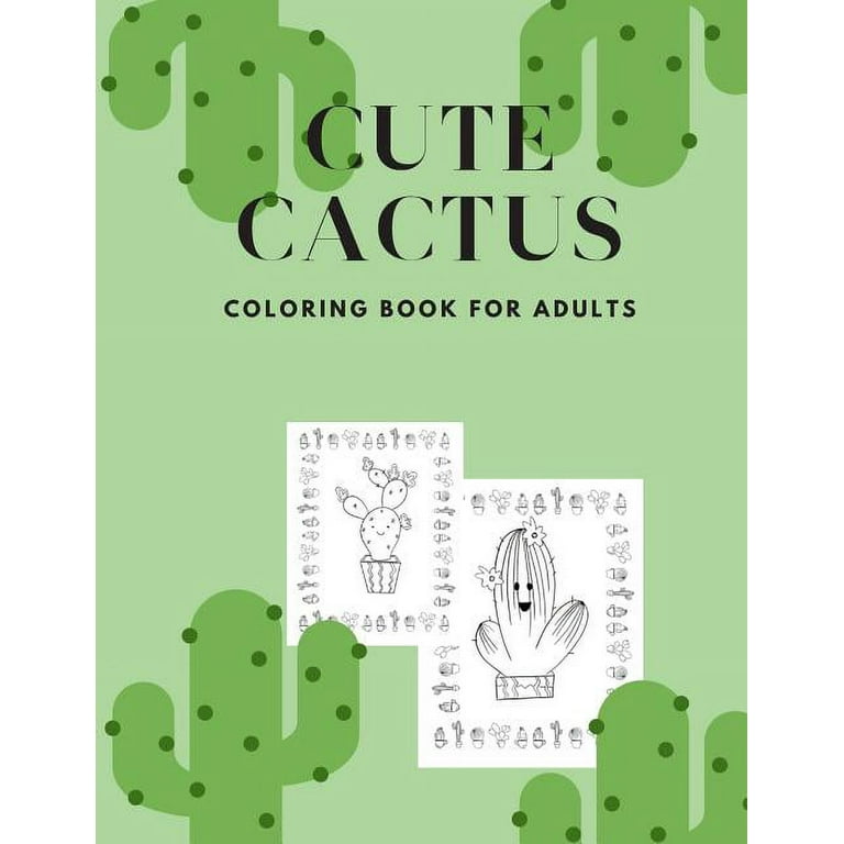 cactus coloring book