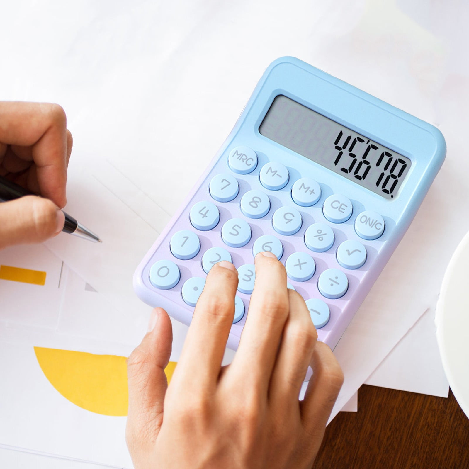 Cute Calculator, Basic Four Function Calculator for Teachers Students ...