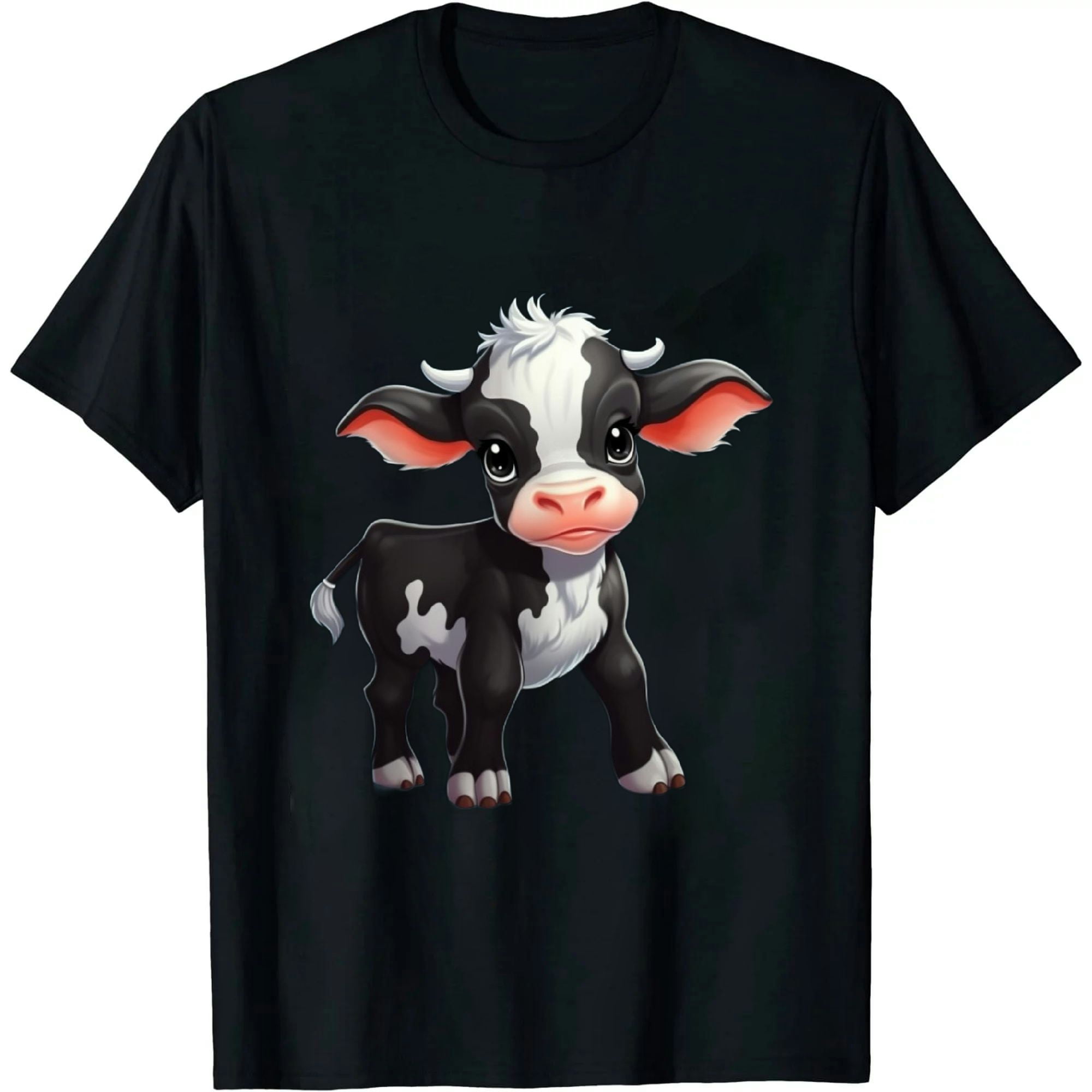 Cute Calf Face for sweet Cow Baby Lovers T-Shirt - Walmart.com