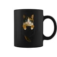 Cute Calico Cat Pocket Cat Mom Cat Dad Cat Lover Coffee Mugs - Walmart.com