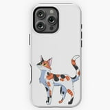 Cute Calico Tabby Cat Adorable Pet Art Phone Case Compatible iPhone 17 ...