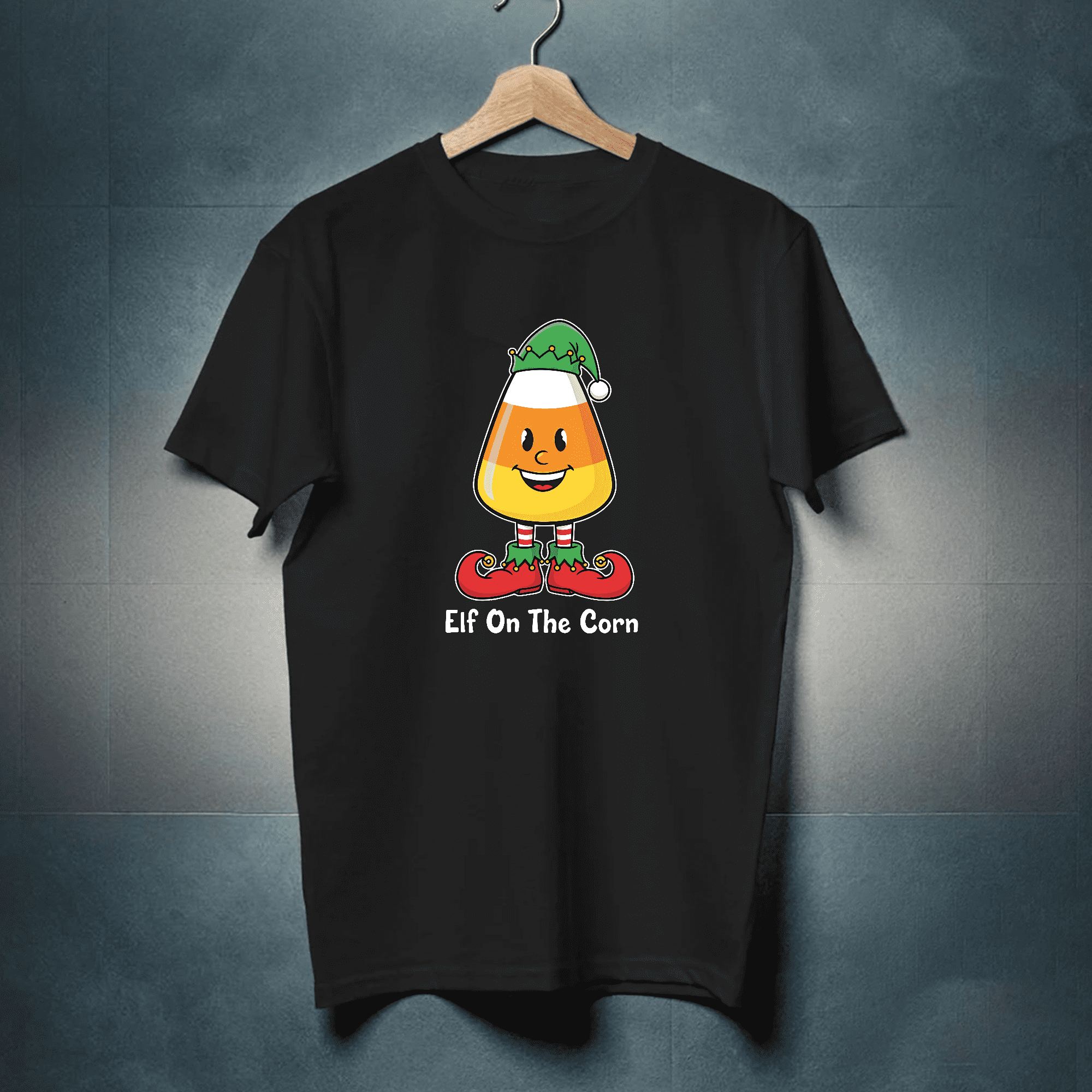 Cute Candy Corn Elf Holiday Christmas Festive Style Sweatshirt up to ...