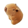 Cute Capybara Keychain Plush Bag Charm Accessory Adorable Stuffed Doll ...