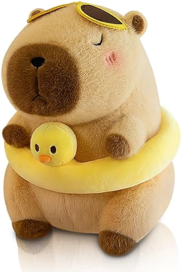 Cute Capybara Plush Adorable Capybara Stuffed Animal Soft Stuffed ...
