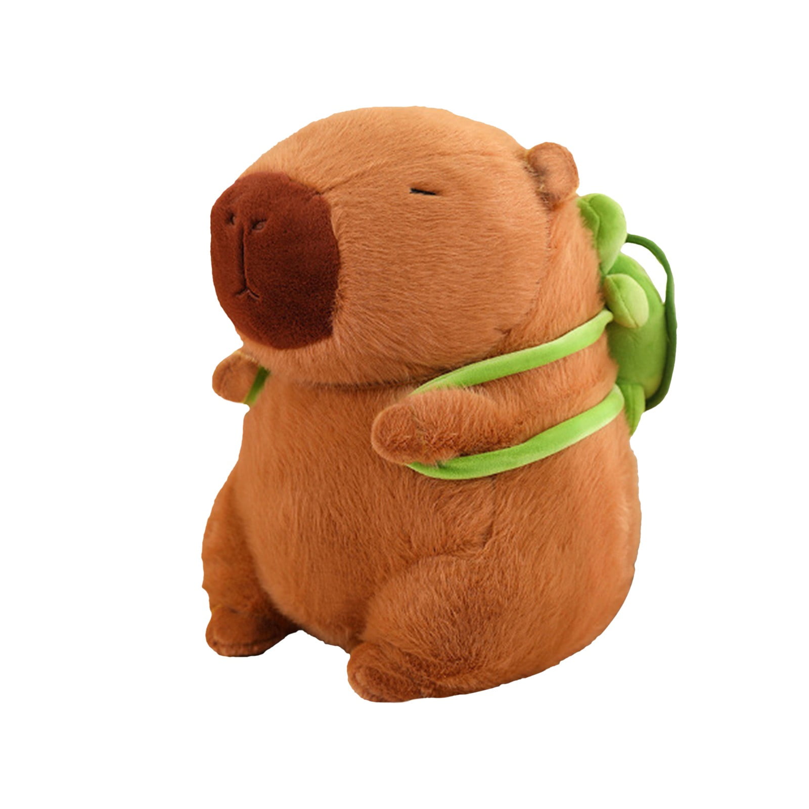 Cute Capybara Plush Brown Capybara Stuffed Aniamls Toys With Turtle ...