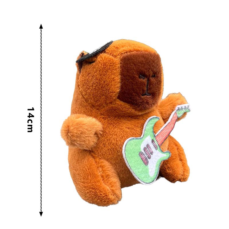 Cute Capybara Plush Keychain Kawaii Capybara Stuffed Animals with ...
