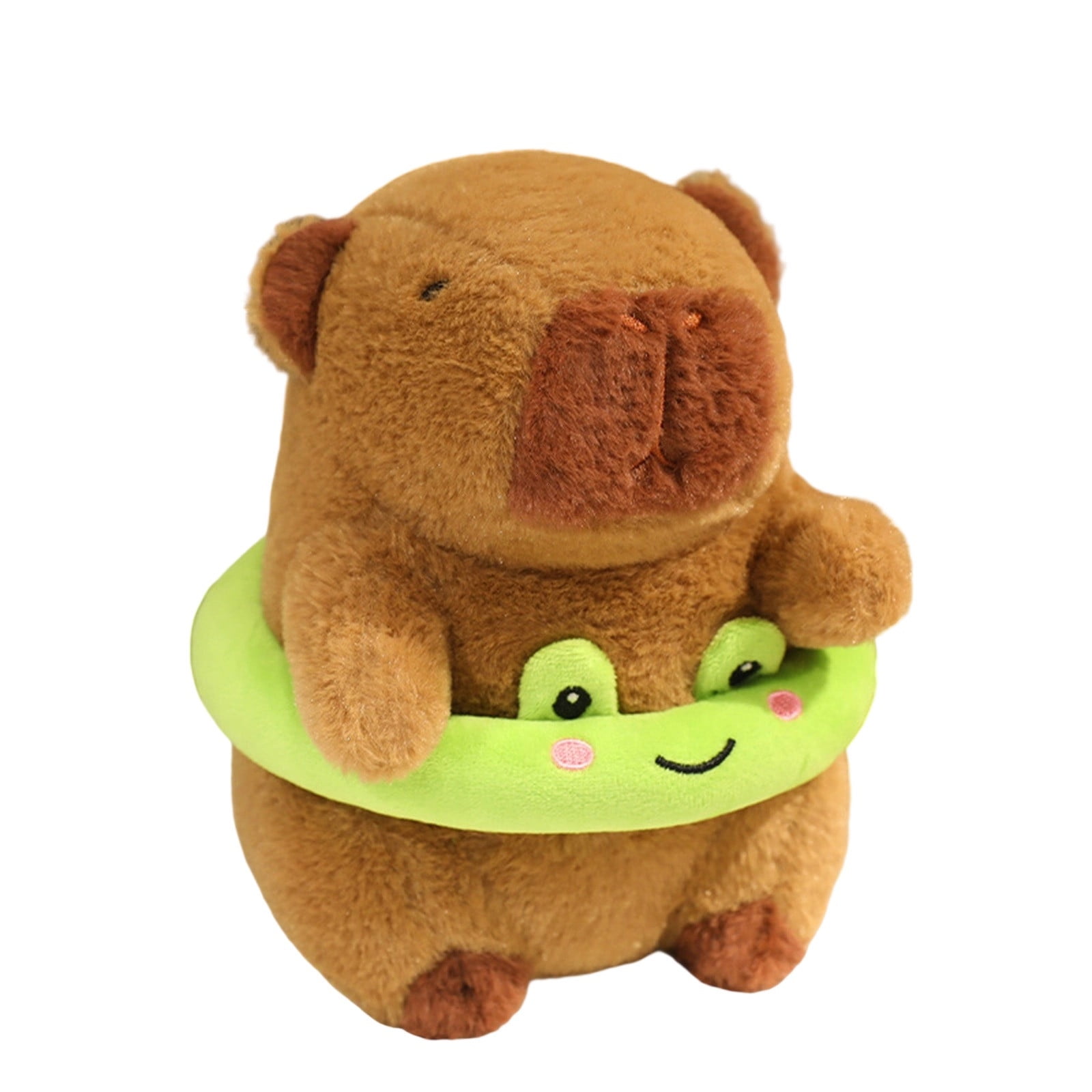 Cute Capybara Plush with Swimming Circle, Capybara Stuffed Animal Soft ...