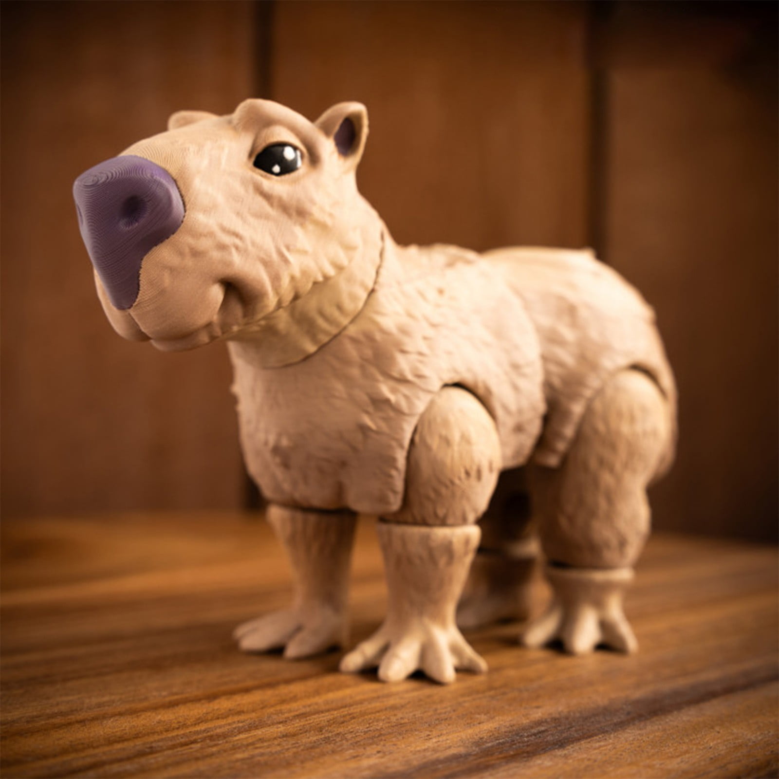 Cute Capybara Statues & Movable Joints Tabletop Displays & Gifts for ...