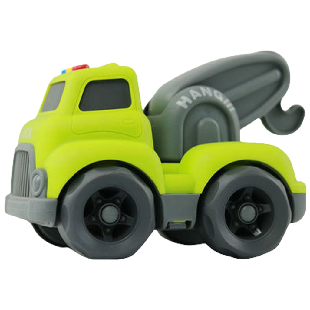 Cute Car Cartoon Truck Shape Toy Musical Vehicle Toy for Kids Gift Boy ...