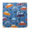 Cute Car Star Pattern Shower Curtain Liners Waterproof 72 Inch with C ...