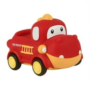 Toy Cars for Toddlers Age 1,Baby Rattle Car Toy,3 Pieces Soft Rubber ...