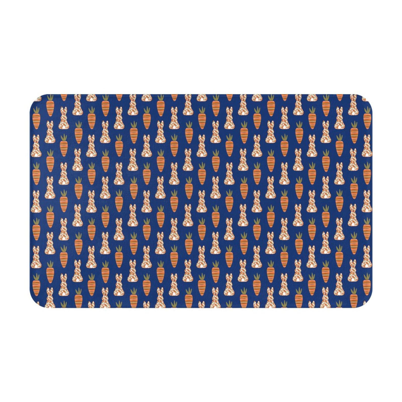 Cute Carrot Rabbit Door Mat for Indoor, Welcome Door Mats Front ...