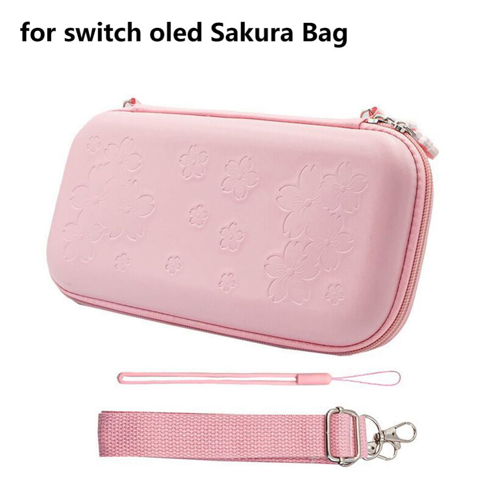 Cute Carrying Case for Nintendo Switch, Cute Cherry Blossoms Portable ...
