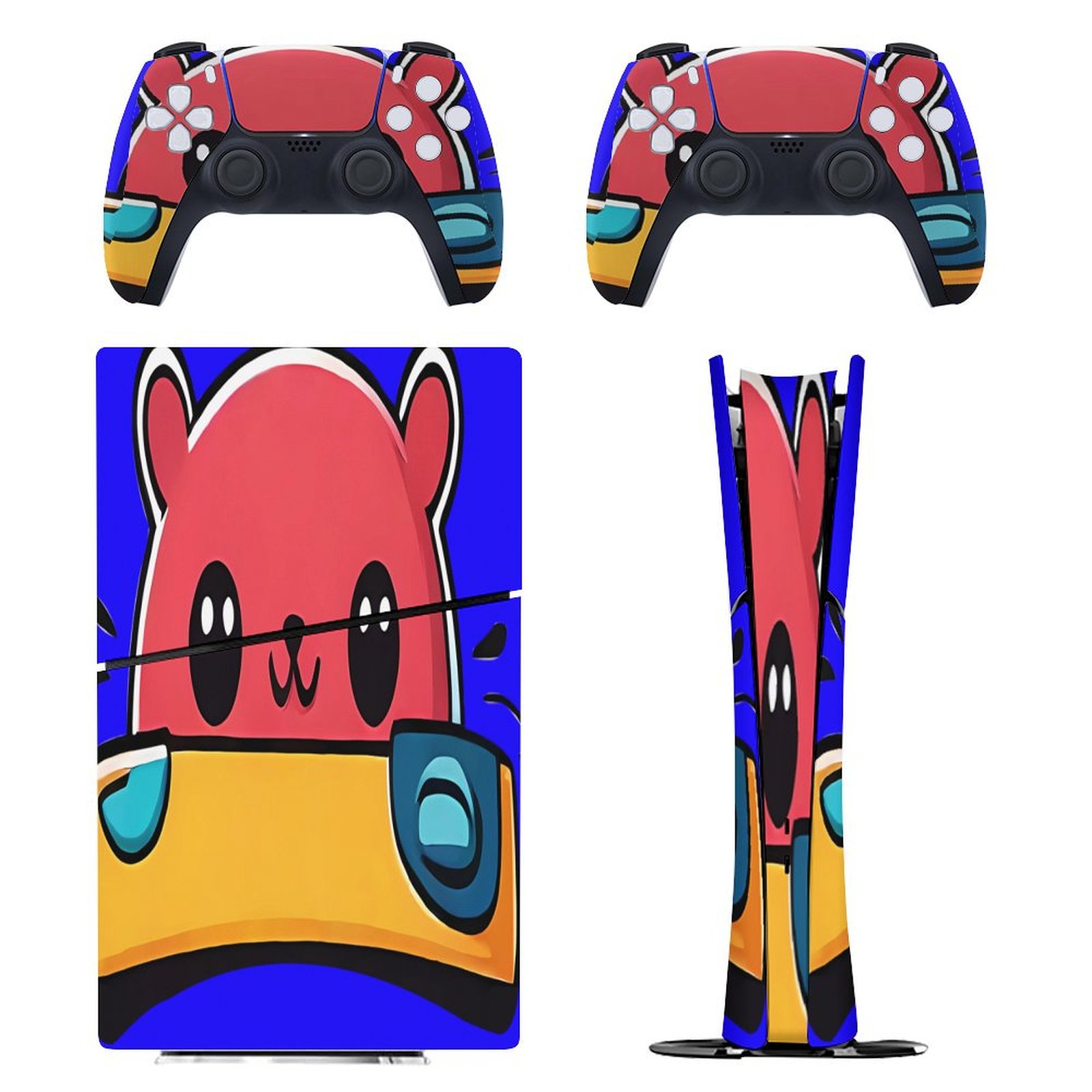 Cute, Cars, Animals PS5/PS5 Slim Digital Disc Skin Sticker For Console ...