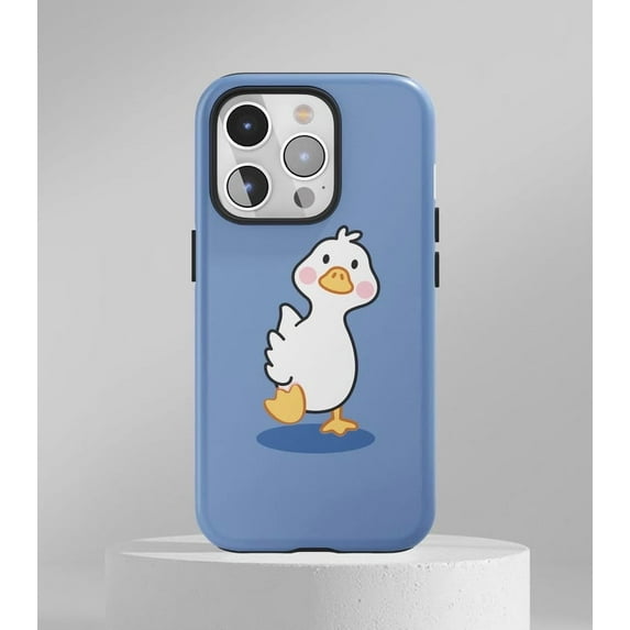 Cute Cartoon Animal Duck Pattern Rubber Phone Case for iPhone 11 12 13 ...