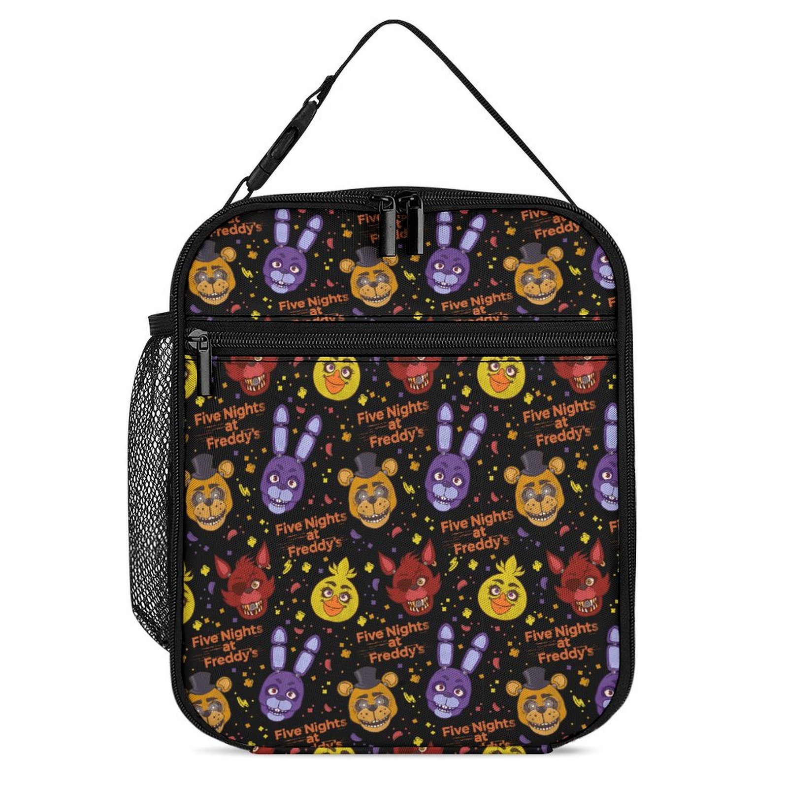 Cute Cartoon Anime Five Nights at Freddy's Insulated Lunch Box For ...