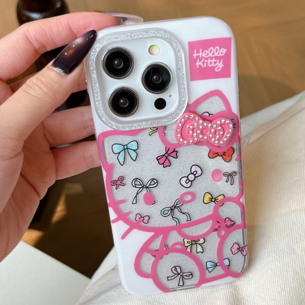 Cute Cartoon Anime Full Screen Phone Case For iPhone 16 15 14 13 Pro ...