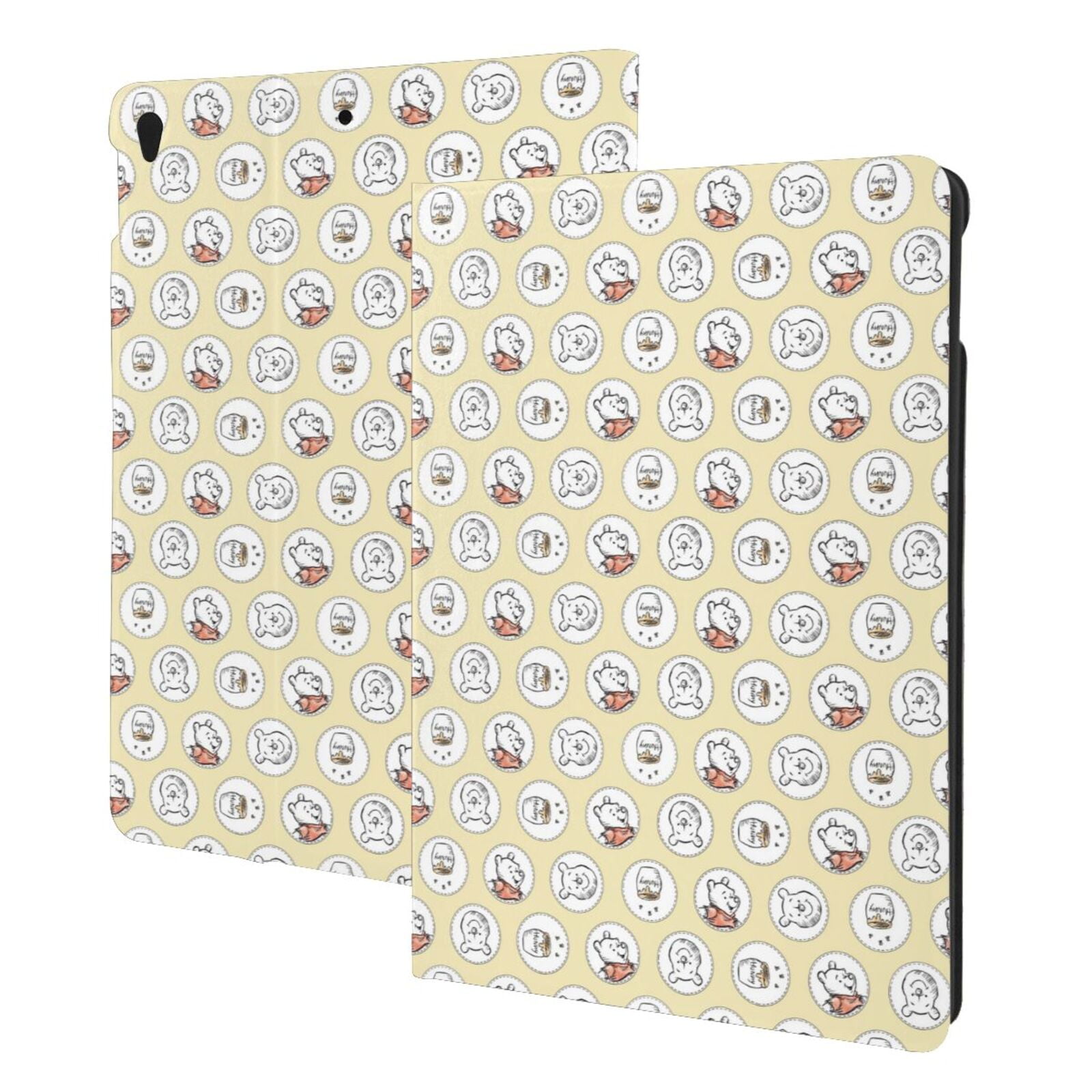 Cute Cartoon Bear Print Book Case for iPad 9th/8th/7th Generation - for ...