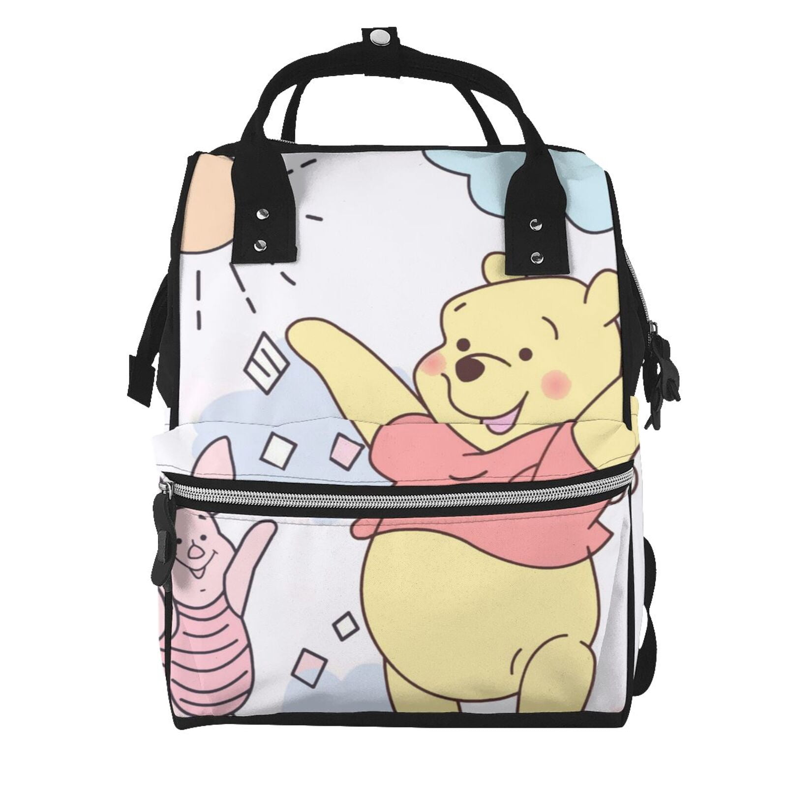 Cute Cartoon Bear Print Mummy backpack Diaper Bag Oxford Stylish Nappy ...
