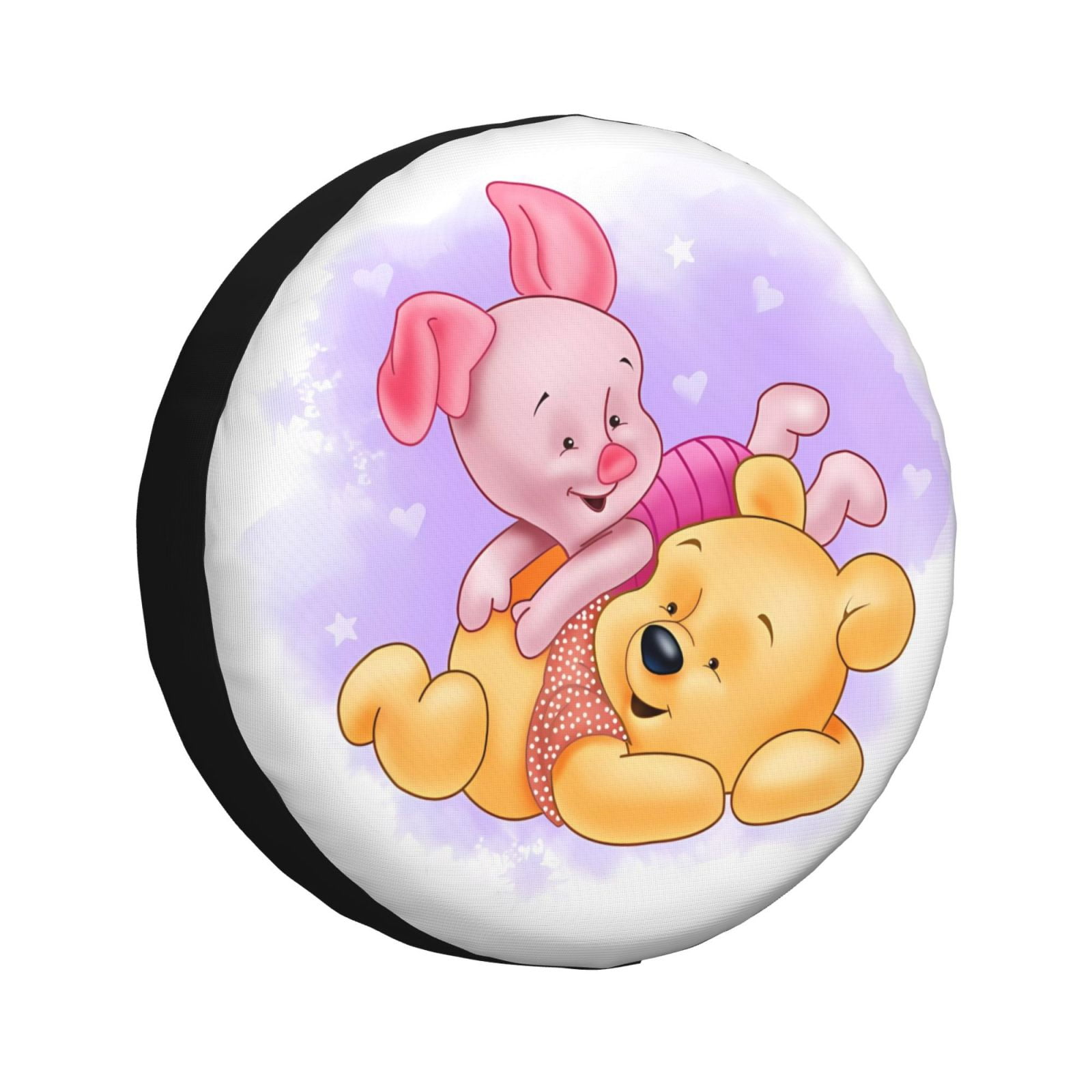 Cute Cartoon Bear Printed Spare Tire Cover Anime Weatherproof Universal ...