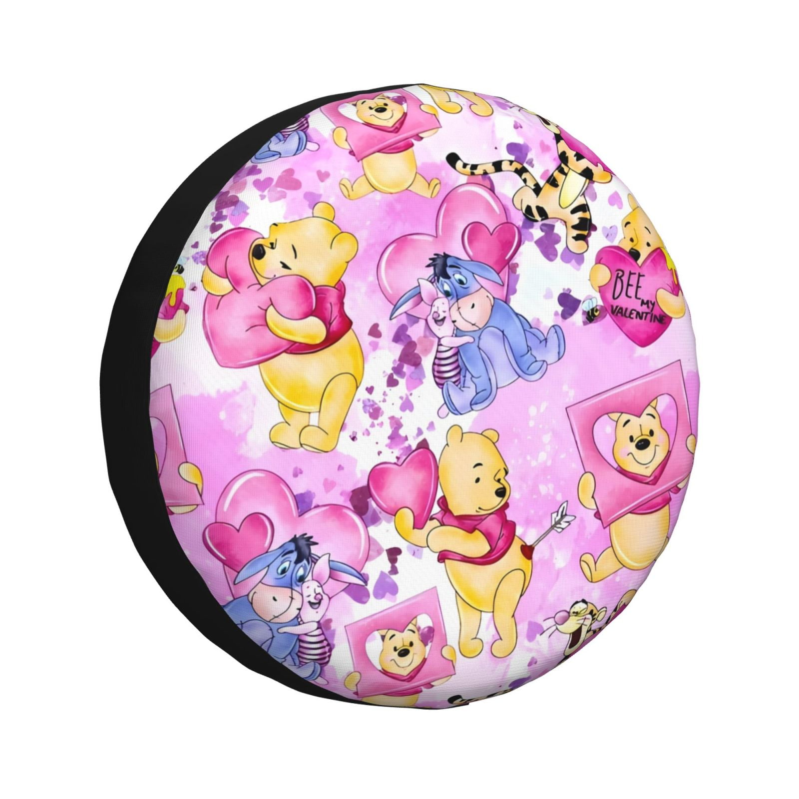 Cute Cartoon Bear Printed Spare Tire Cover Anime Weatherproof Universal ...