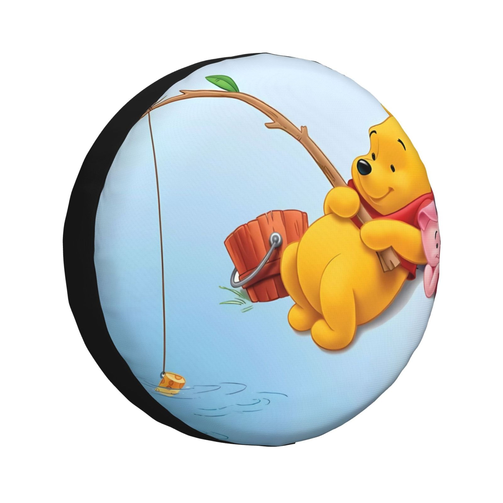 Cute Cartoon Bear Printed Spare Tire Cover Anime Weatherproof Universal ...