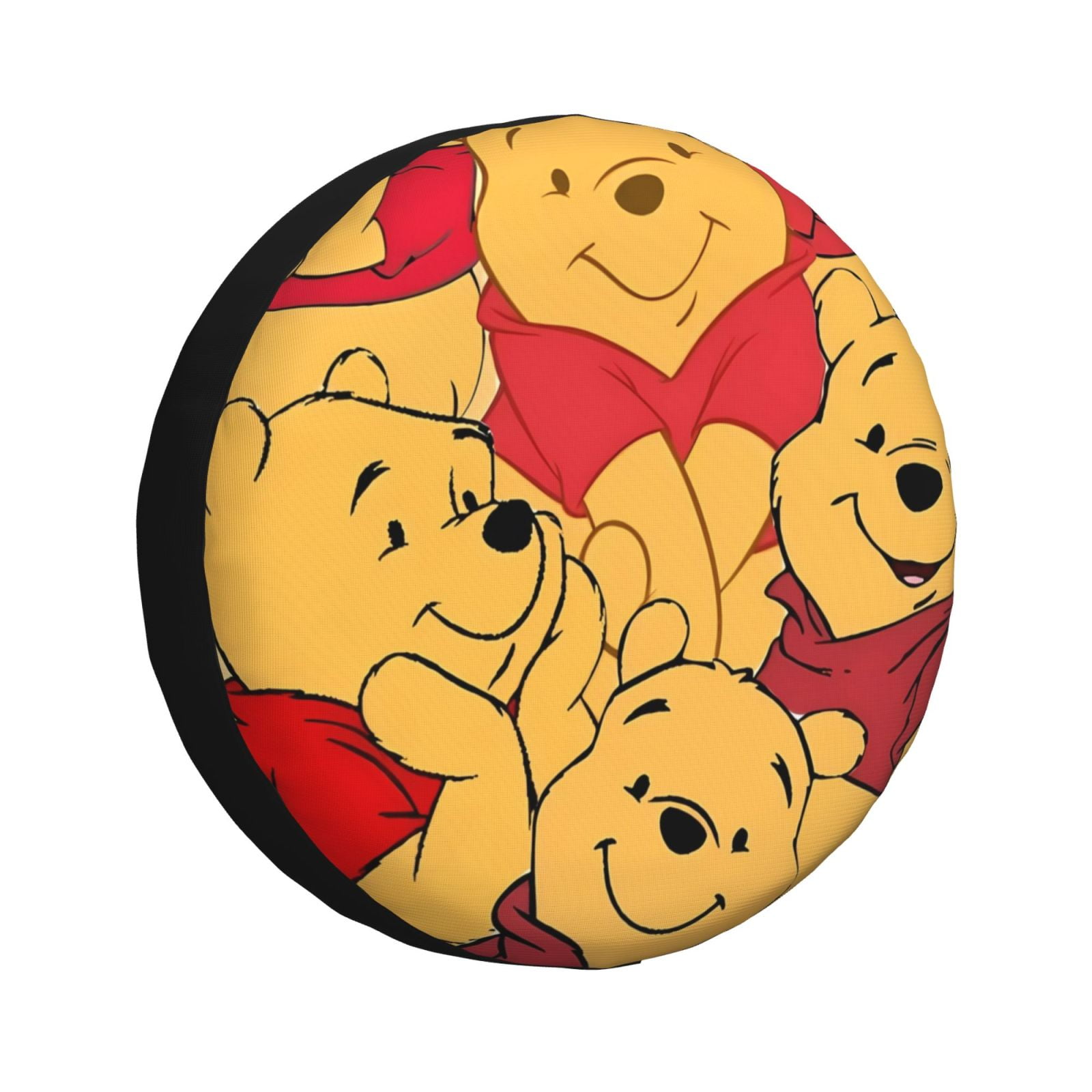 Cute Cartoon Bear Printed Spare Tire Cover Anime Weatherproof Universal ...