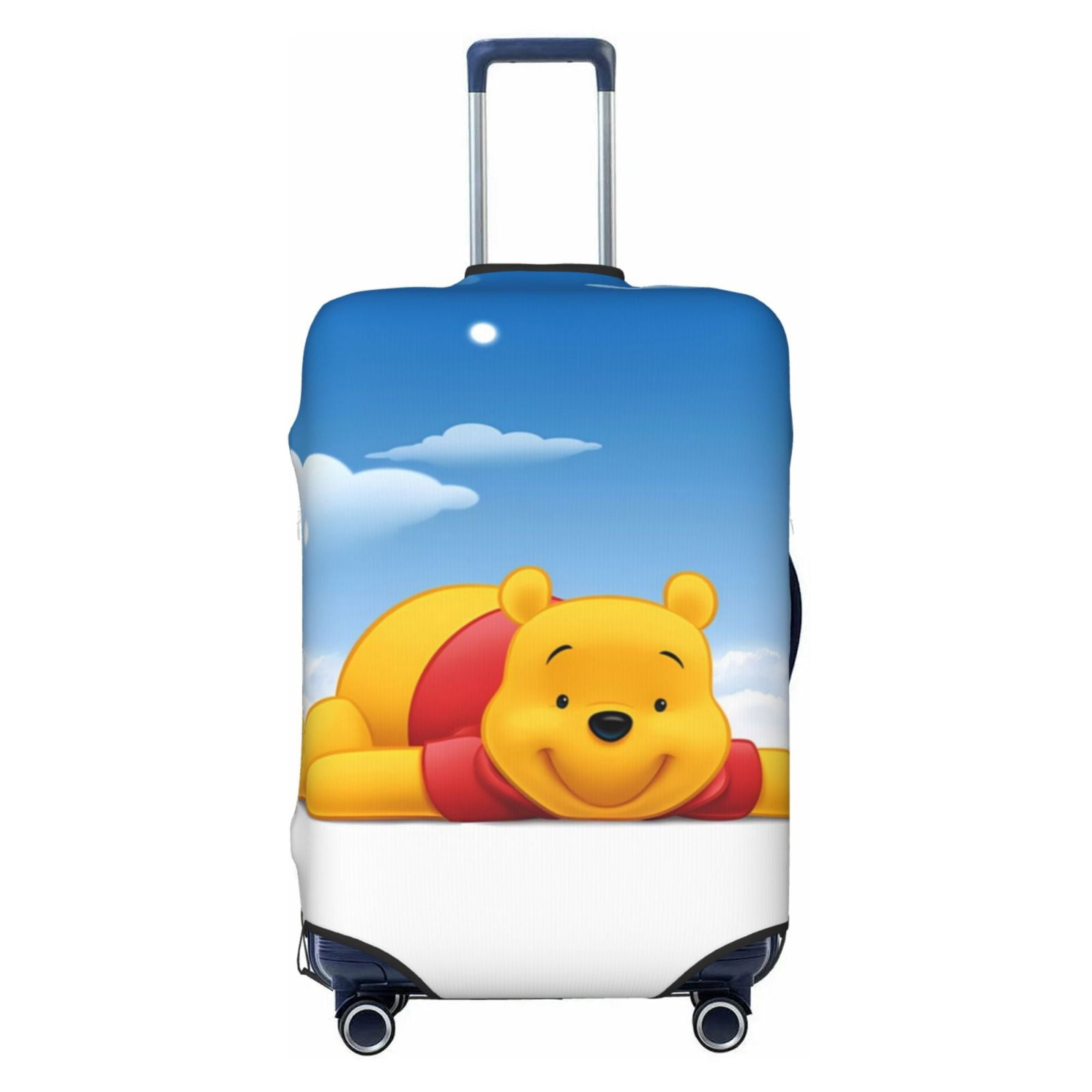 Cute Cartoon Bear Printed Travel Luggage Cover Suitcase Protector ...
