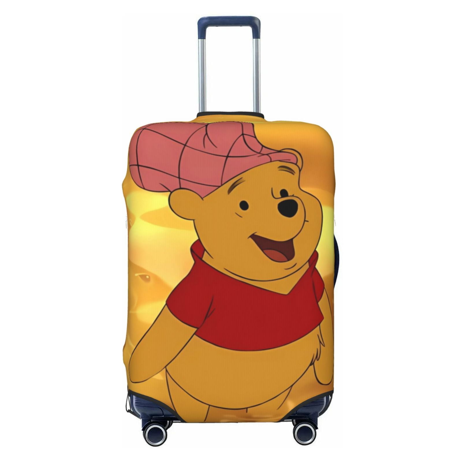 Cute Cartoon Bear Printed Travel Luggage Cover Suitcase Protector ...
