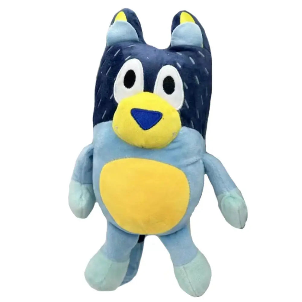 Cute Cartoon Bluey Family Anime Figures Plush Toys Doll Kawaii Soft ...
