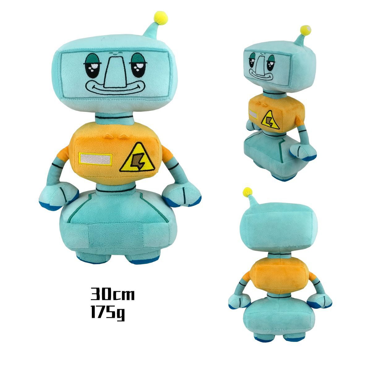 Cute Cartoon Boxy Plush Toys - Marine Organism Sponge,Crab,Krabs ...