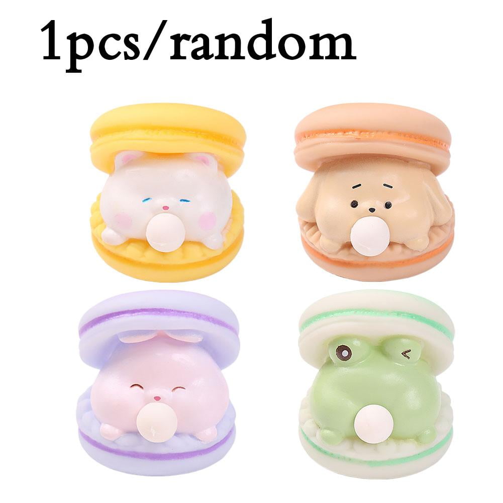Cute Cartoon Bubble Macaron – Fun Stress Relief Desk Toy for Office ...
