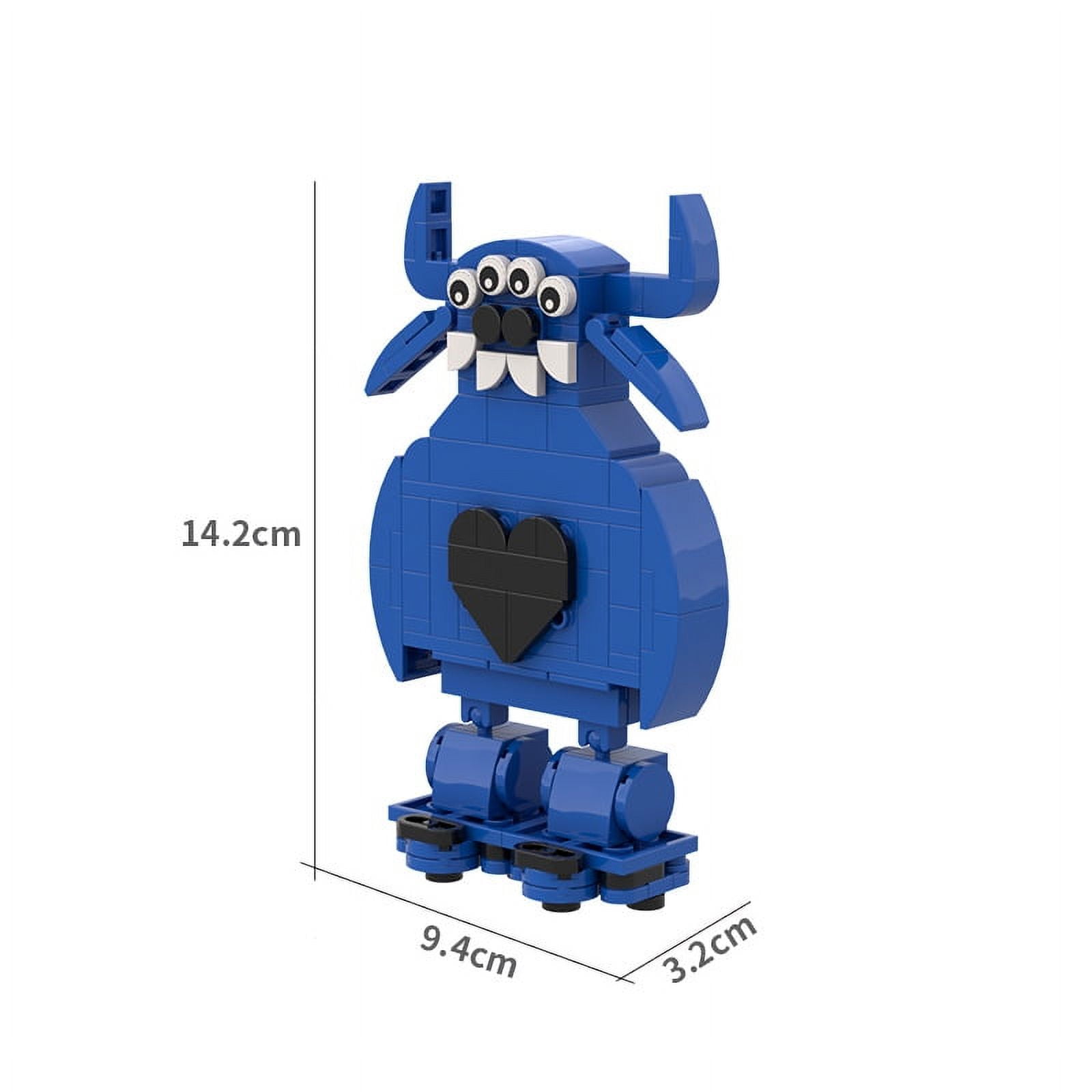 Cute Cartoon Building Blocks Set,Garden Monster Action Figure Building ...