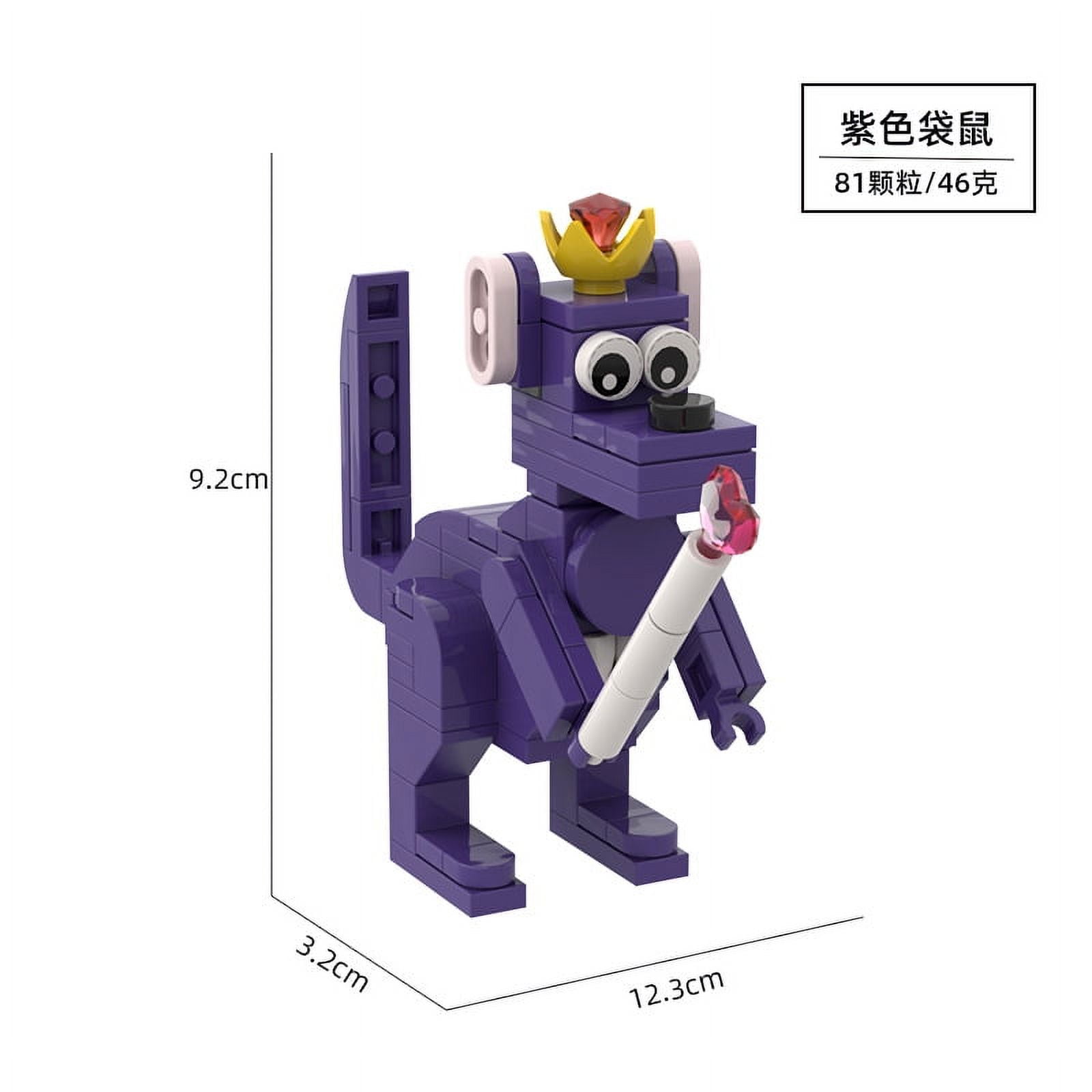 Cute Cartoon Building Blocks Set,Garden Monster Action Figure Building ...
