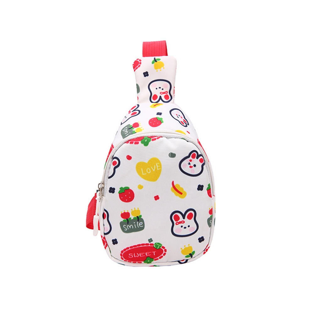 Cute Cartoon Bunny Chest Bag Lovely Rabbit Shoulder Bag Crossbody Bag ...
