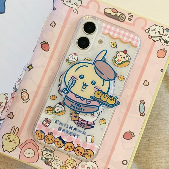 Cute Cartoon C-Chiikawa Hachiware Usagi Magnetic Stand Holder Case For ...