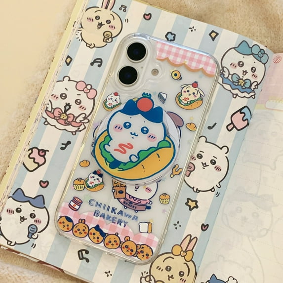 Cute Cartoon C-Chiikawa Hachiware Usagi Magnetic Stand Holder Case For ...