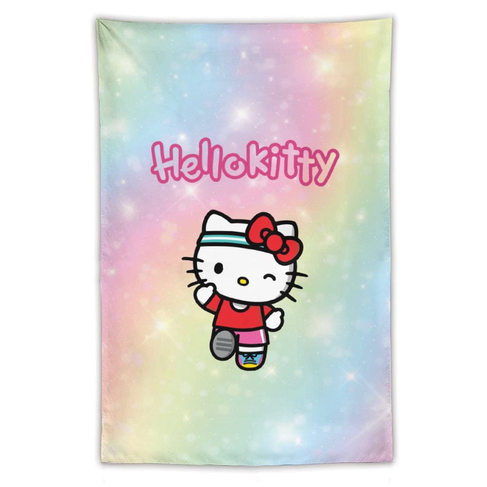 Cute Cartoon Cat Hello Kitty Tapestry,Home Decoration Wall Hanging,Art ...